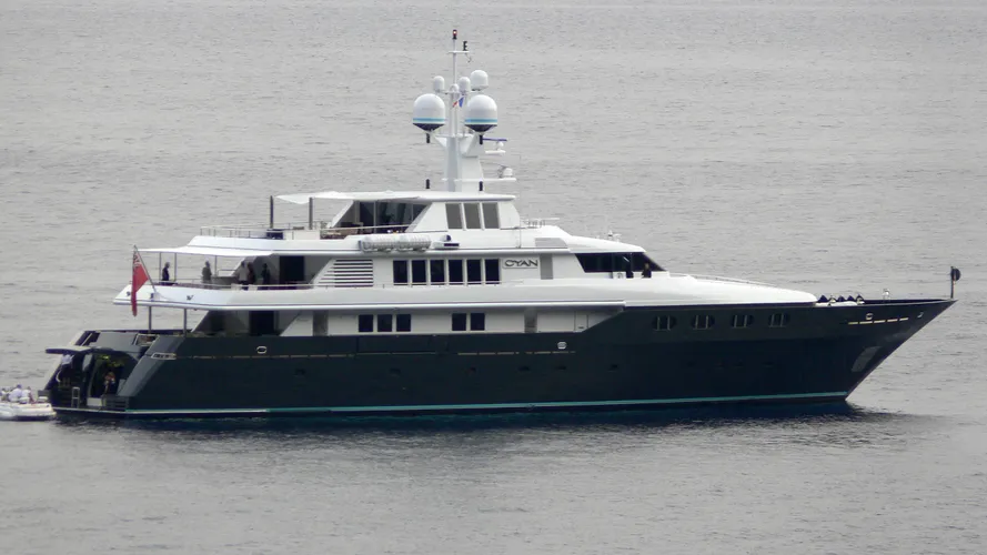 Cyan yacht (Codecasa, 48.71m, 1997)